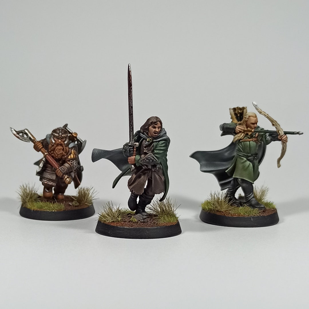 The Three Hunters Games Workshop Pro Painted Lotr Middle Earth - Etsy