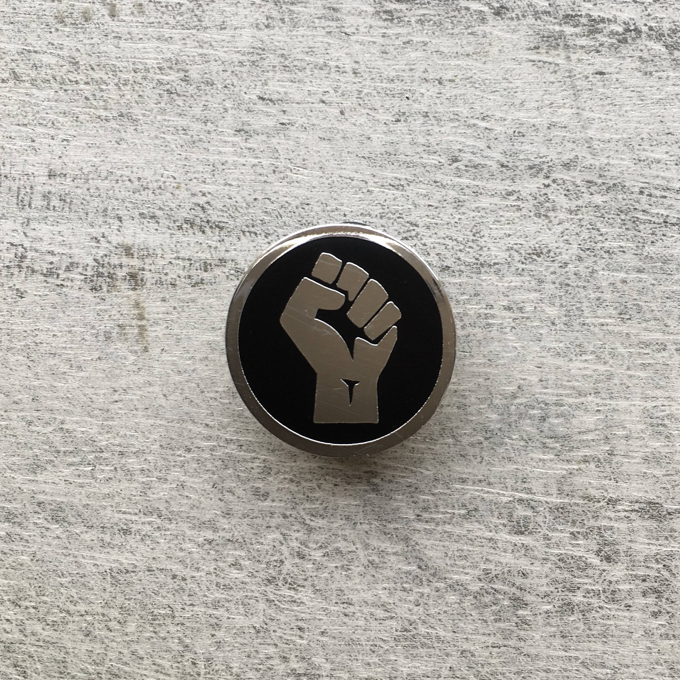BLM Pin Resist Fist Pin Power Fist Black Life Matter Pin - Etsy Canada