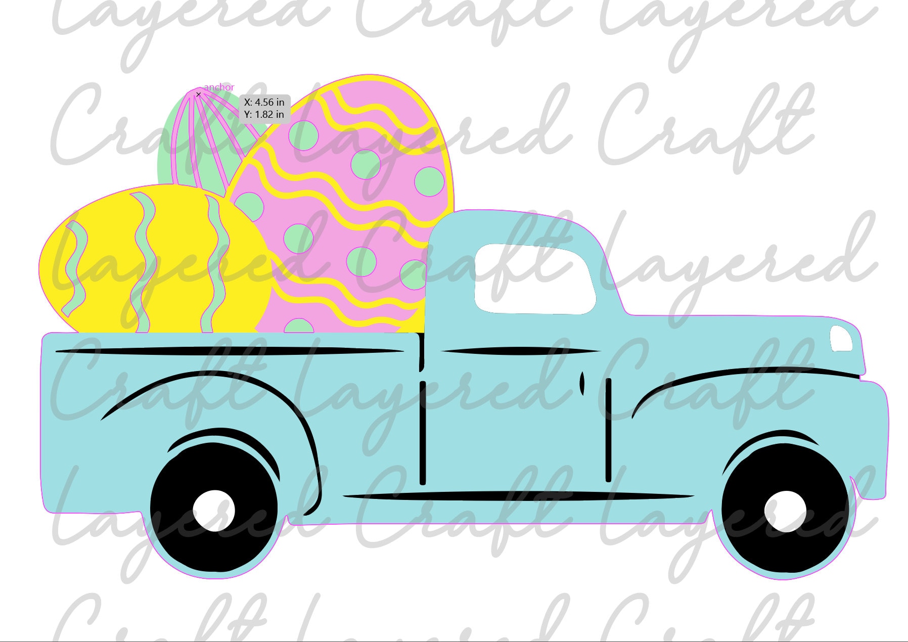 Happy Easter Farmhouse Decorations Farm Truck Rustic Easter - Etsy