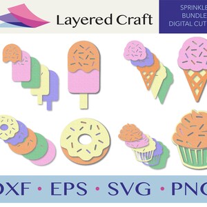 Baby Sprinkle Decorations 3D SVG Sprinkle Baby Shower Decor Donut Party ...