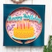 3D Layered Happy Birthday Shadow Box Paper Craft – Digital Cutting File ...