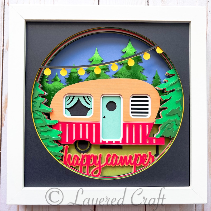 Happy Camper Cricut - Etsy