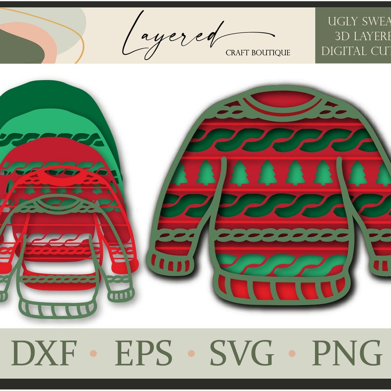 Gingerbread 3d Sweater - Etsy