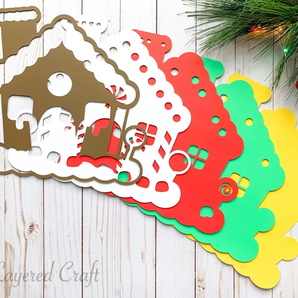 3d Gingerbread House - Etsy