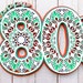 3D SVG 80th Birthday Cake Topper Mandala- Layered Digital Cut File ...