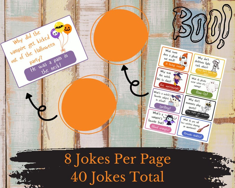 40 Cute Halloween Jokes for Kids | Printable Lunchbox Notes | Fun ...