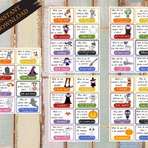 40 Cute Halloween Jokes for Kids | Printable Lunchbox Notes | Fun ...