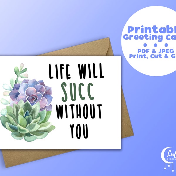 Pun Goodbye Card - Etsy