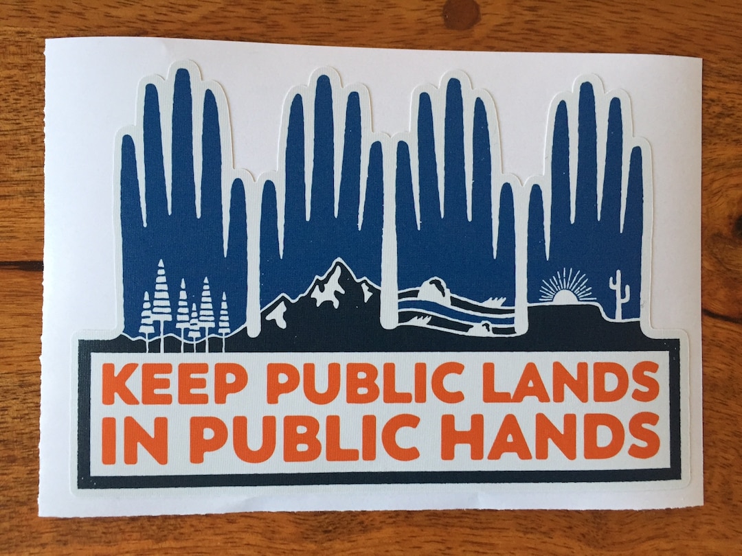Keep Public Lands in Public Hands Bumper Sticker - Etsy
