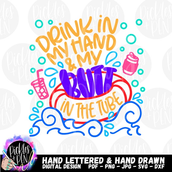 River Tubing Clip Art