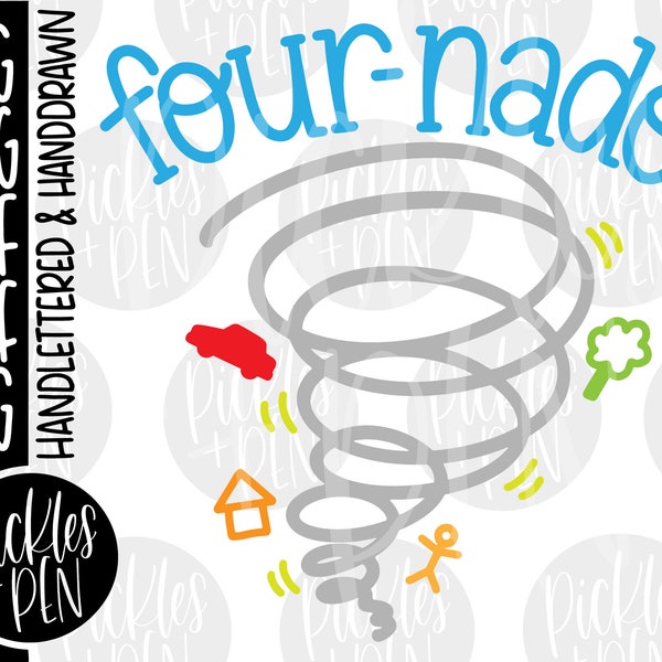 Four Nado Svg - Etsy
