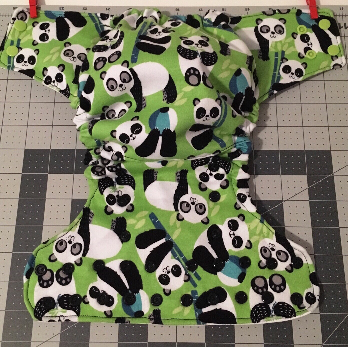 Panda Pandemonium Cloth Diaper Cover or Pocket Diaper one - Etsy UK