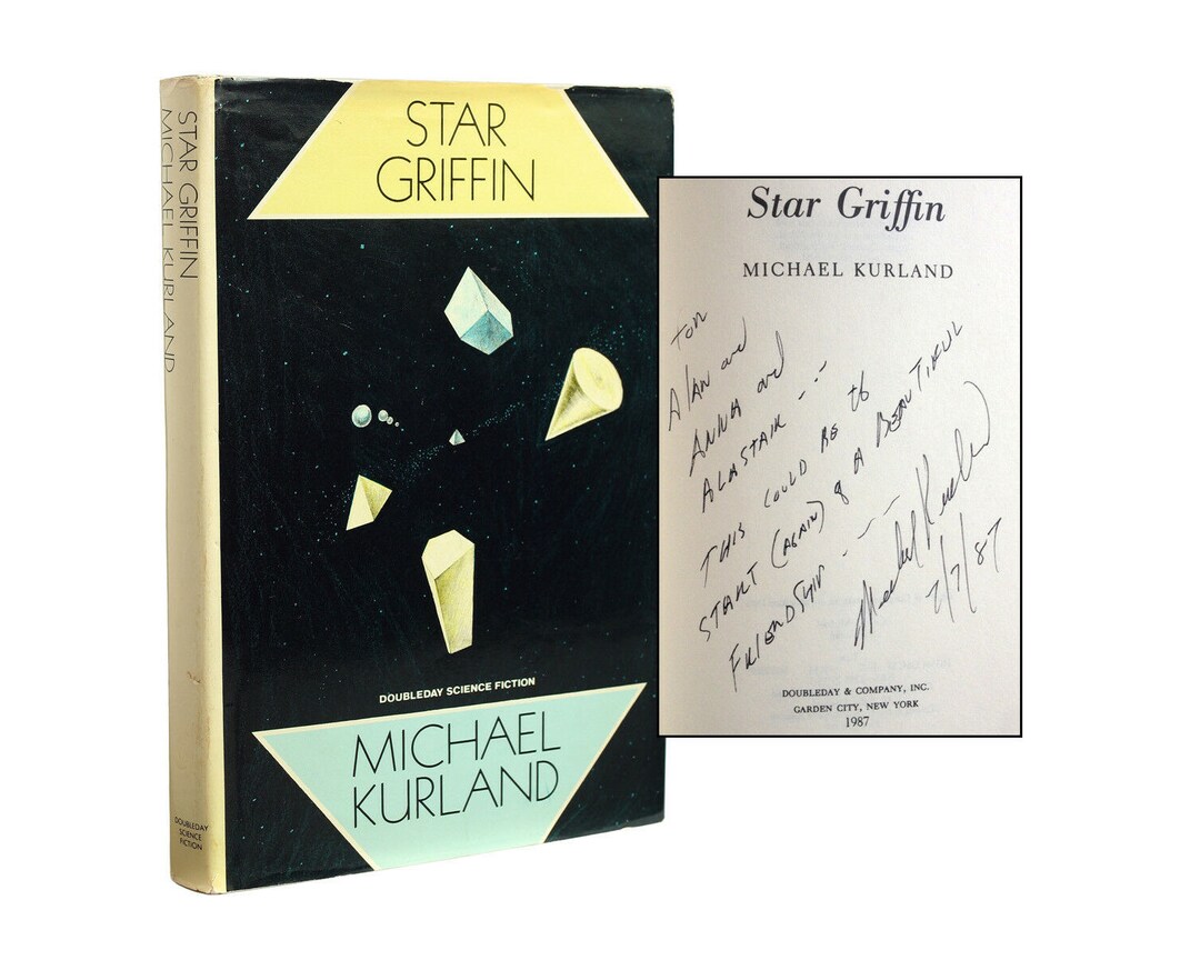 Michael Kurland Star Griffin Signed First Edition Sci-fi Detective ...