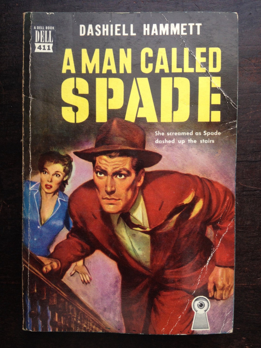 Dashiell Hammett A Man Called Spade Dell Mapback Hard-boiled Pulp ...