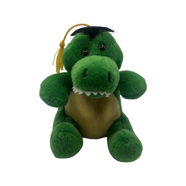 Graduation Dinosaur Plush - Etsy