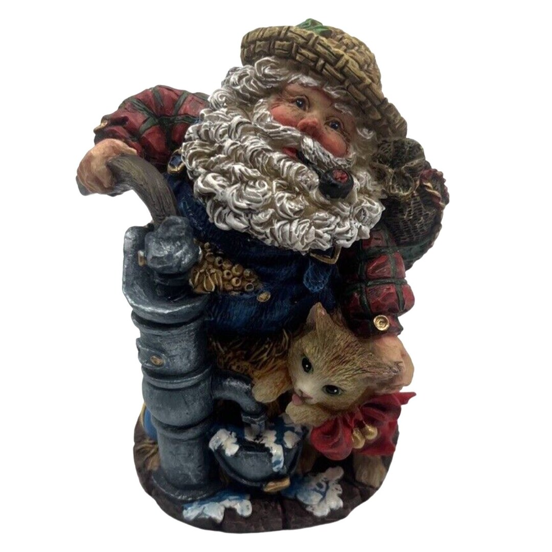 Agri Claus 2000 Santa at the Water Pump Possible Dreams Crinkle Claus ...