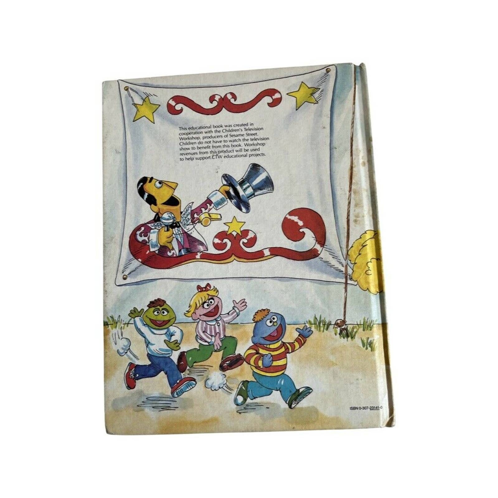 The Sesame Street Circus of Opposites hardcover 1981 Vintage | Etsy