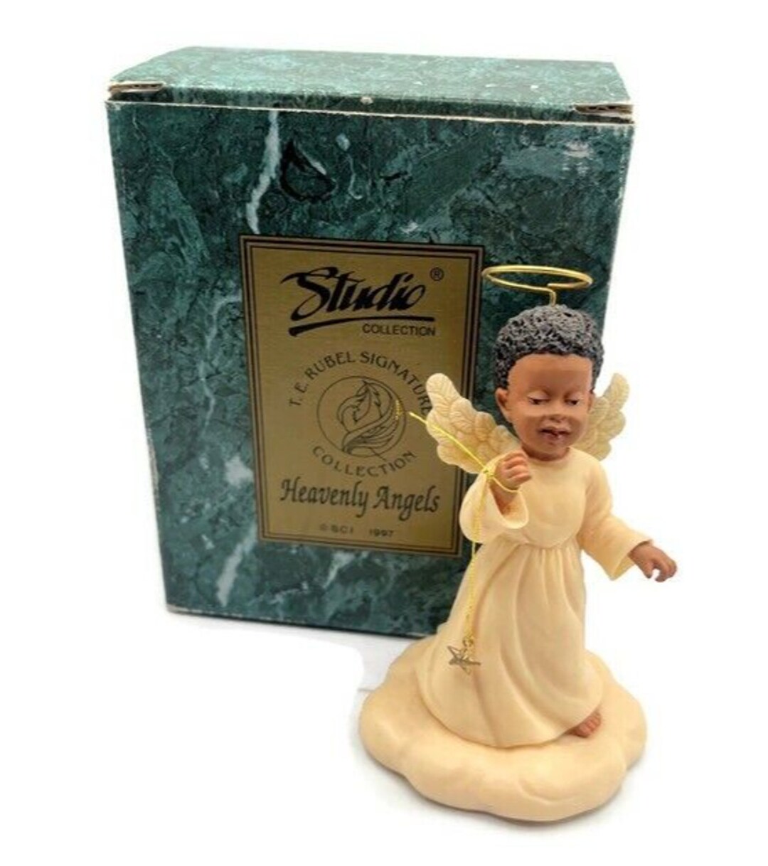 Heavenly Angels "the Guiding Light" Tom Rubel Studio Collection 1997 - Etsy