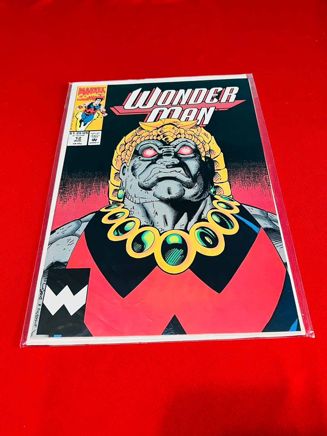 Wonder Man Vol 1. No.12 Aug 1991 Vintage Comic Book Bagged and Boarded ...