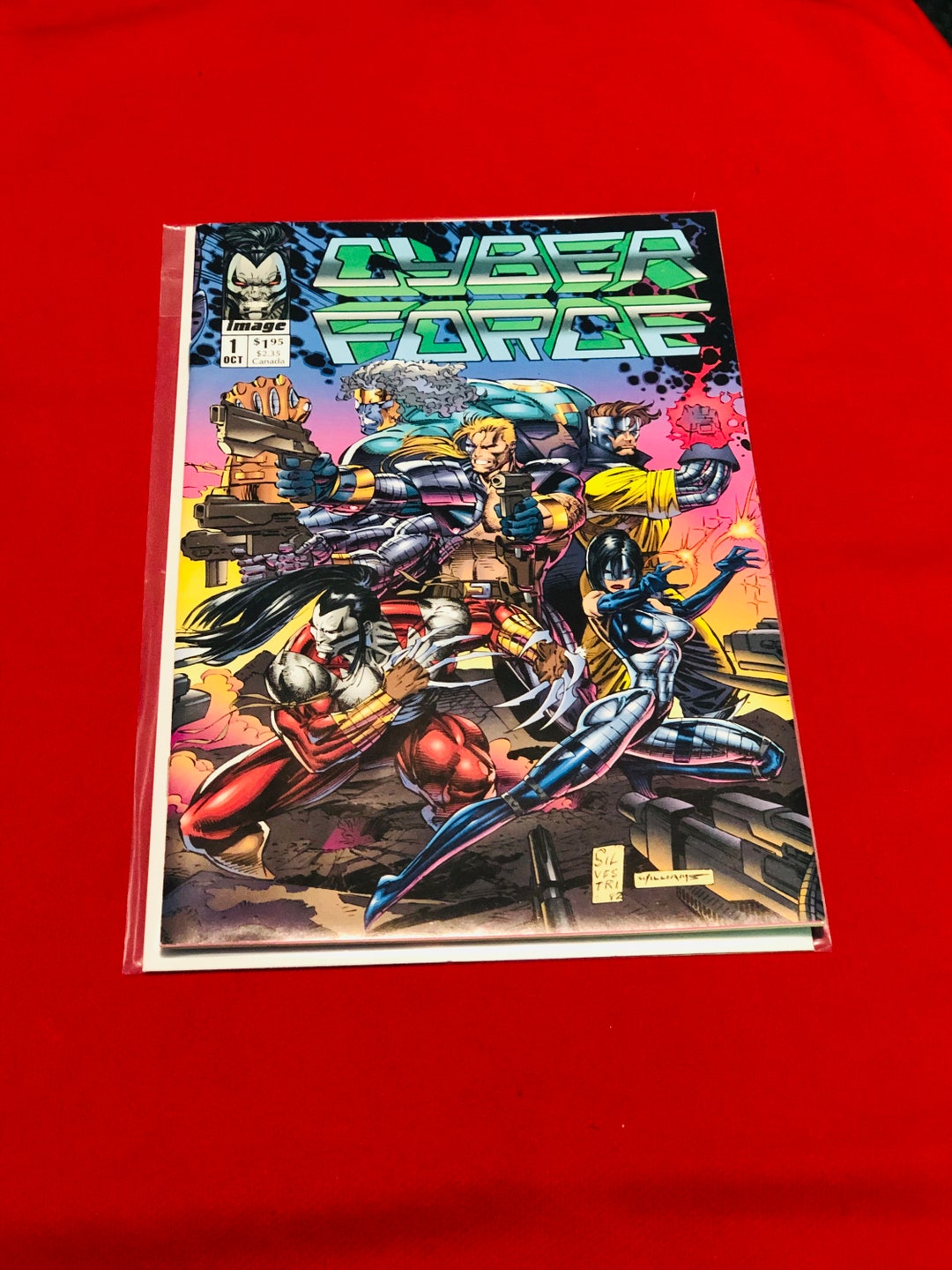 Cyber Force # 1 Vol. 1 Oct 1992 First Printing! Image Comic Book ...