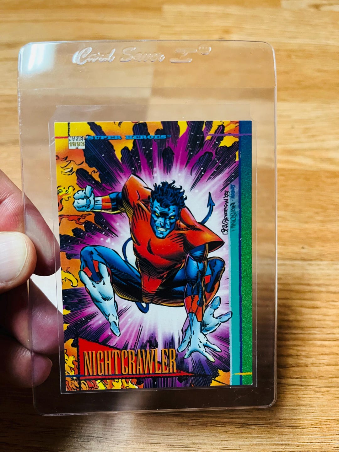1993 Nightcrawler Series IV Original Trading Card #42 (EXC) Vintage ...