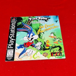 1998 Tiny Toons Adventures the Great Beanstalk (PS1) Playstation ...