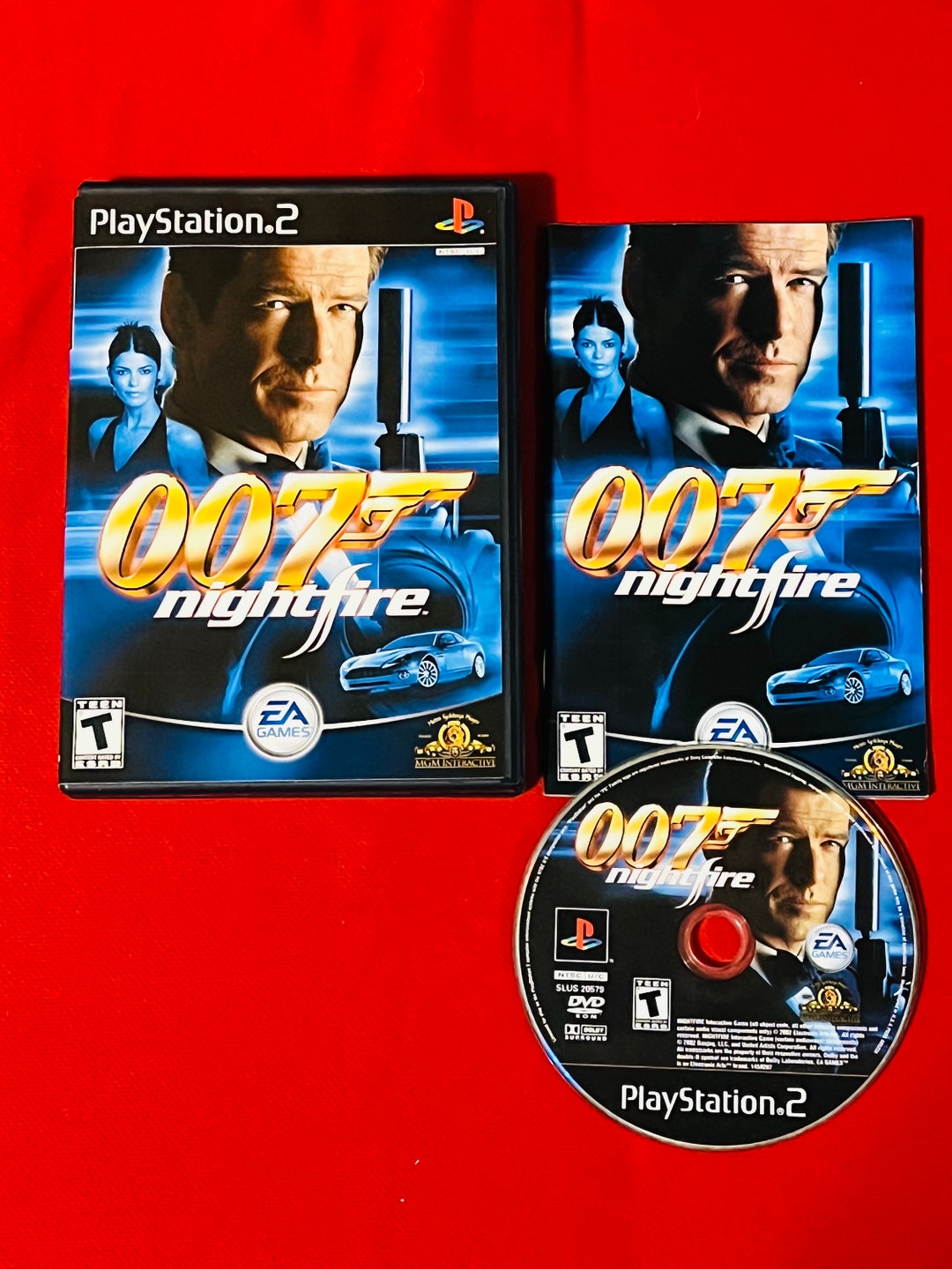 2002 PS2 James Bond 007, Night Fire,rare! Vintage Playstation 2 ...