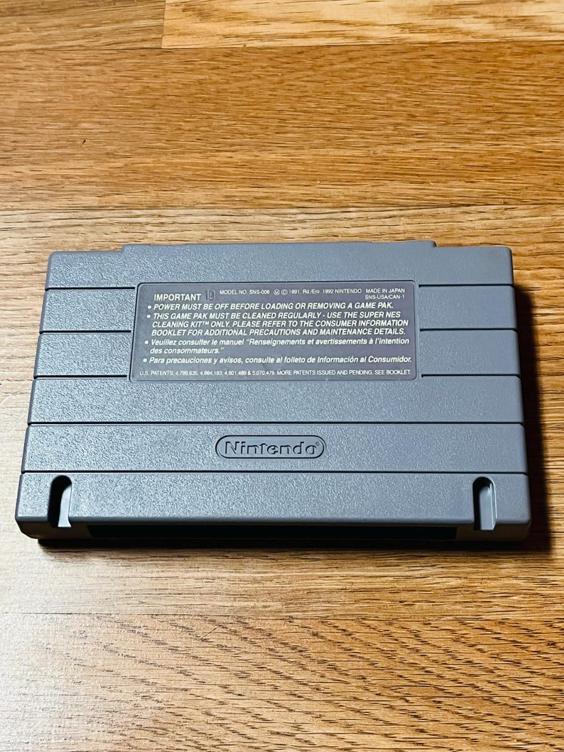 90s SNES Rpg Super Mario Legend of the Seven Stars Nintendo ,original ...