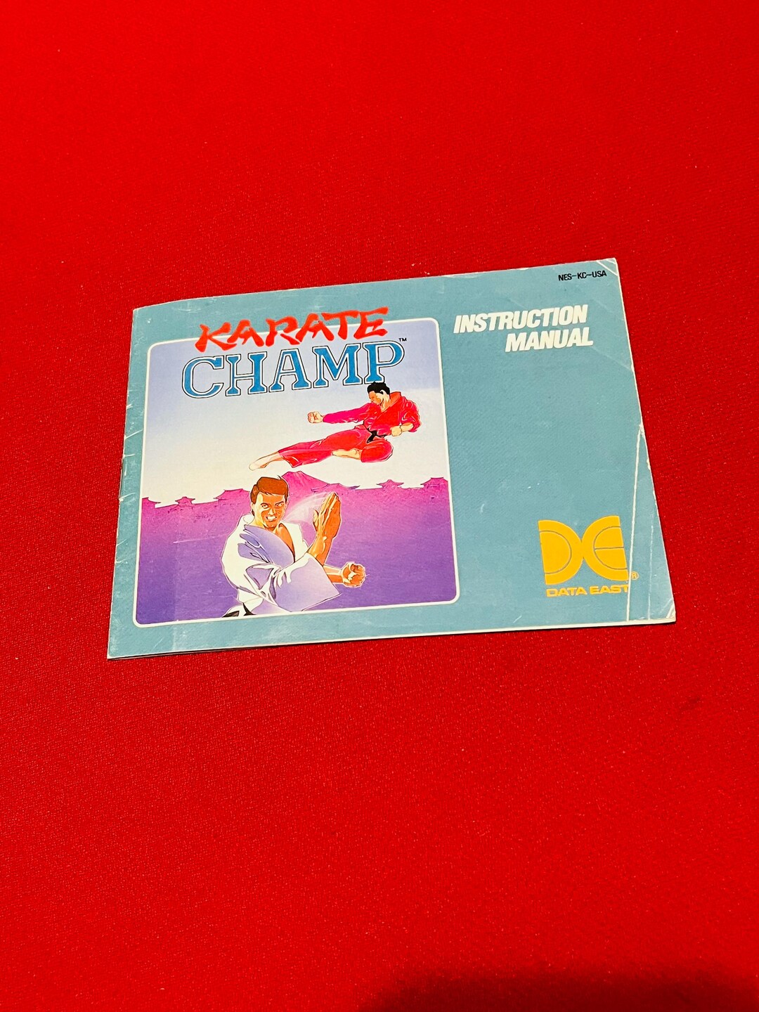 Karate Champ Manual Original 1980s Nintendo (NES) Video Game Instructions Manual Booklet Only ...