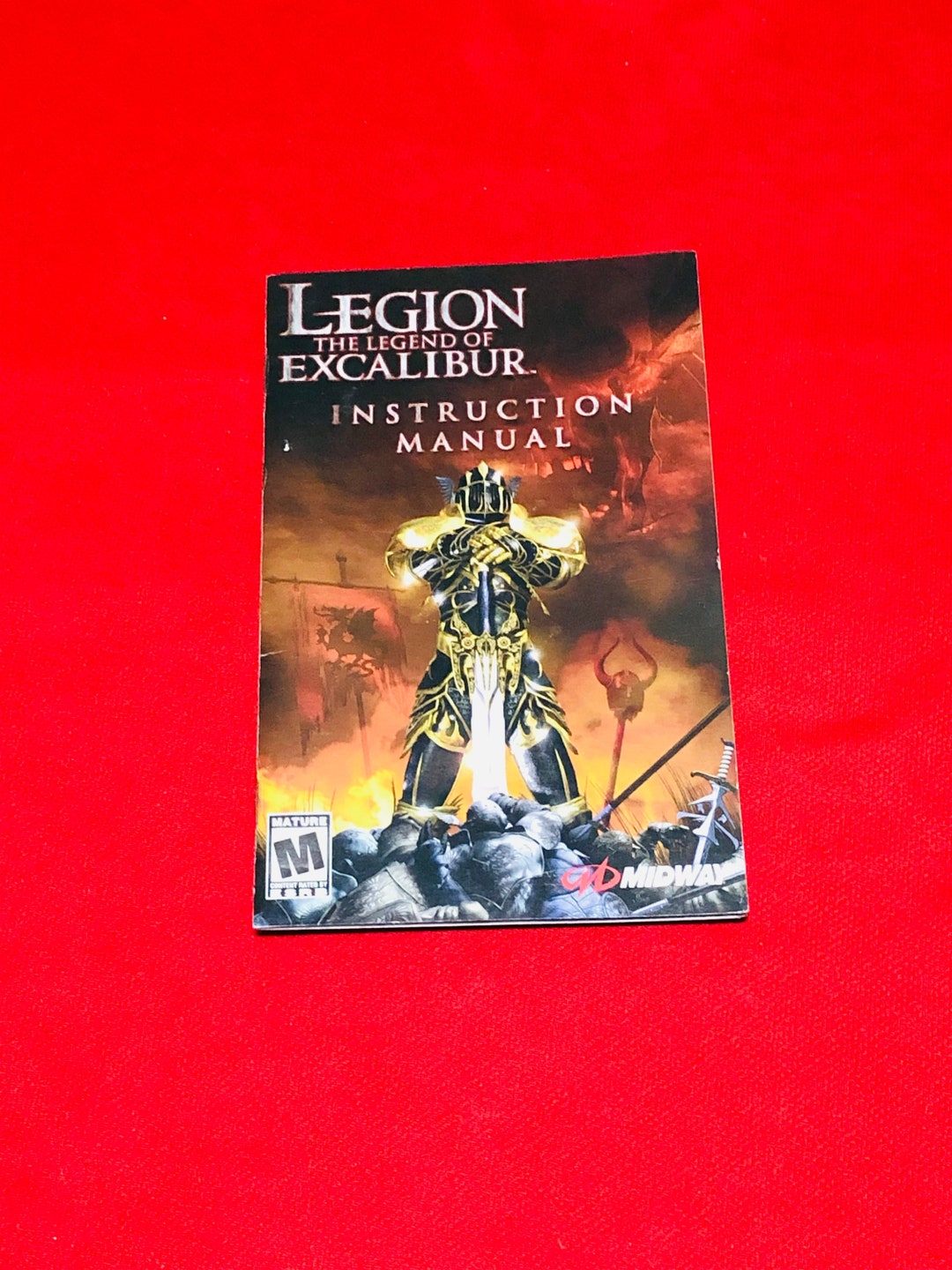 Legion the Legend of Excalibur! Book Original (PS2) Playstation 2 ...