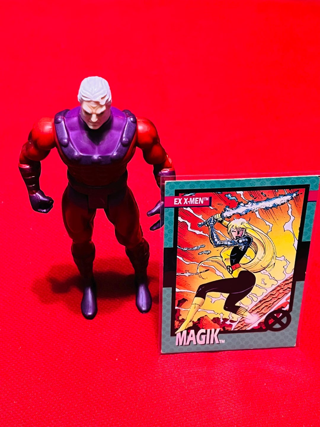 1998 Magneto - X-men Intense Eyes Rare! Original 5” Series Toy Biz ...