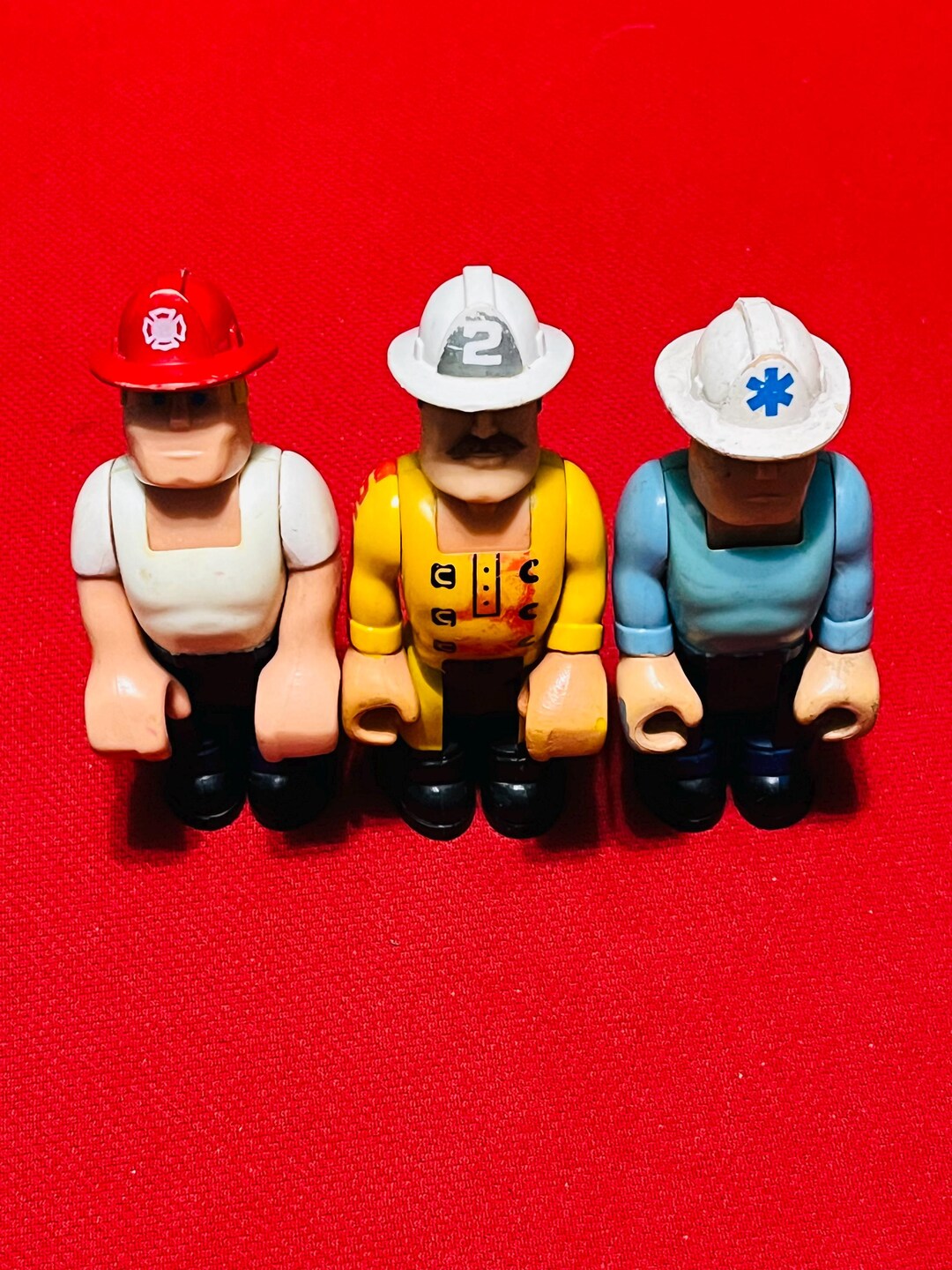 1977 Fisher Price Husky Helpers 3”action Figures Lot! Free Shipping ...