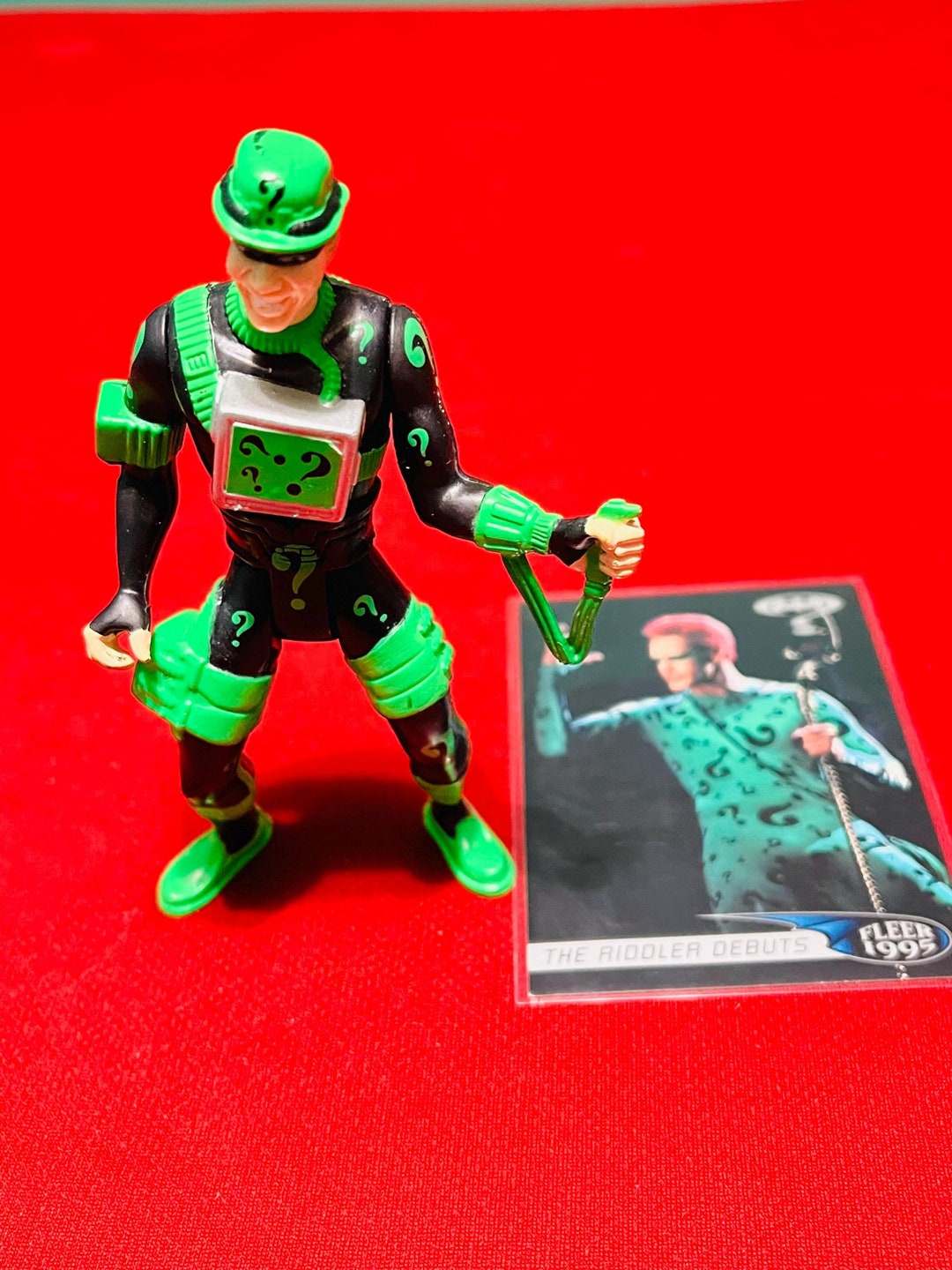 1995 Riddler Batman Forever Action Figure Vintage Toy by Kenner ...