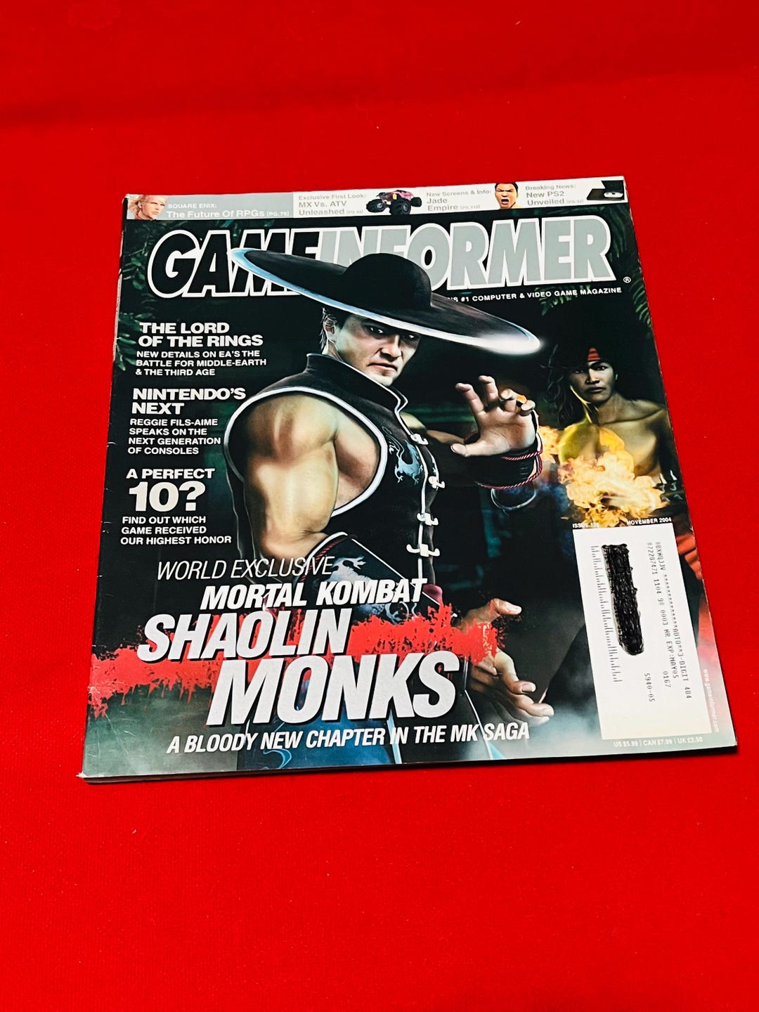 Game Informer Mortal Kombat Shaolin Monks Official Nov 2004 139 Issue ...