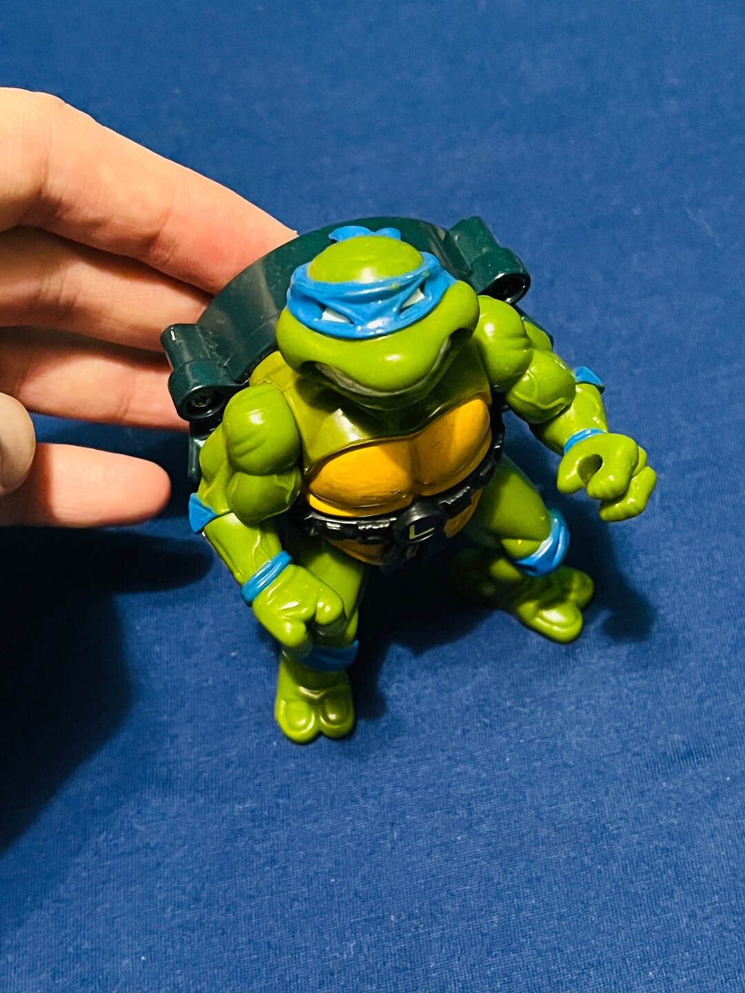 1991 Talking Leo TMNT Toy Teenage Mutant Ninja Turtles Action Figure ...