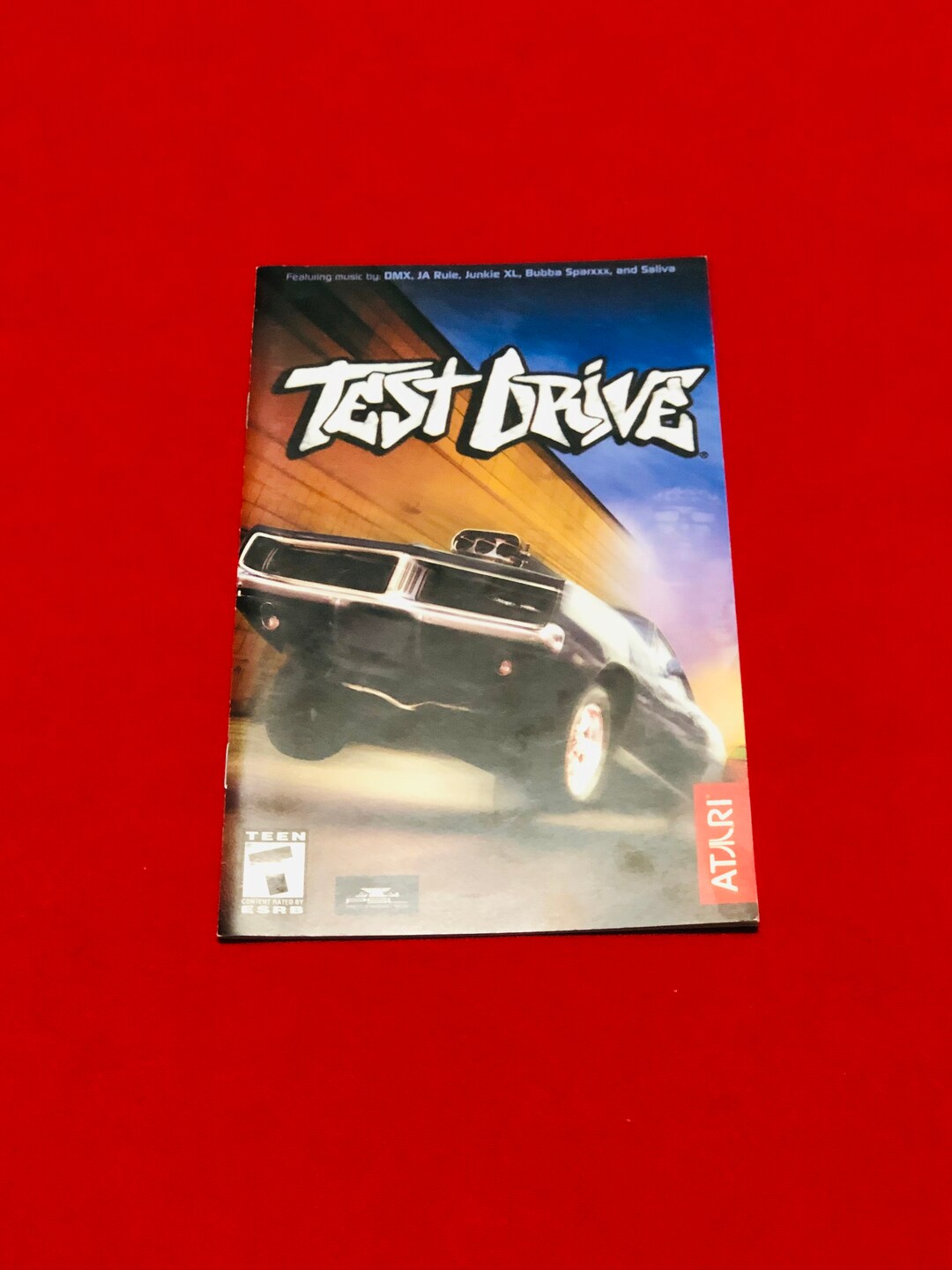 2002 Test Drive Racing! Book Original (PS2) Playstation 2 Instructions ...