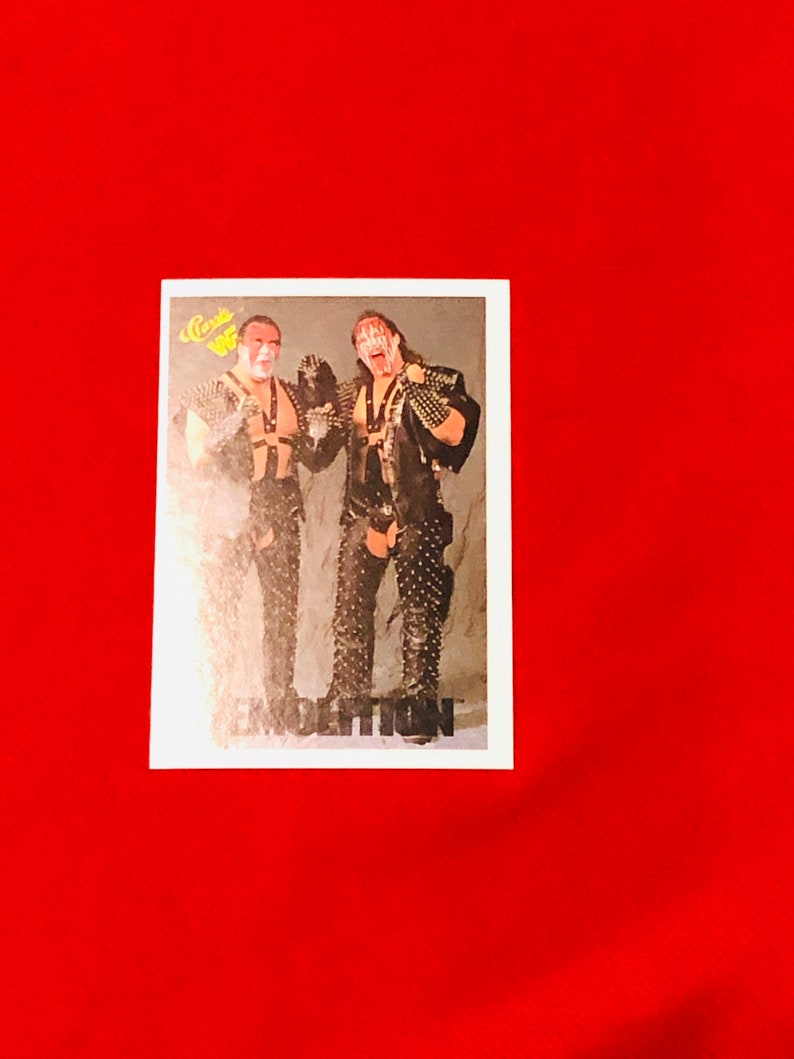 Vintage Demolition Smash Crush ax 1990 WWF HTF Tag Team - Etsy