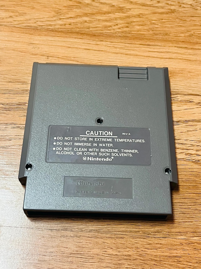 Vintage Bases Loaded Nintendo NES Baseball Game Cartridge! 1980s Tested ...