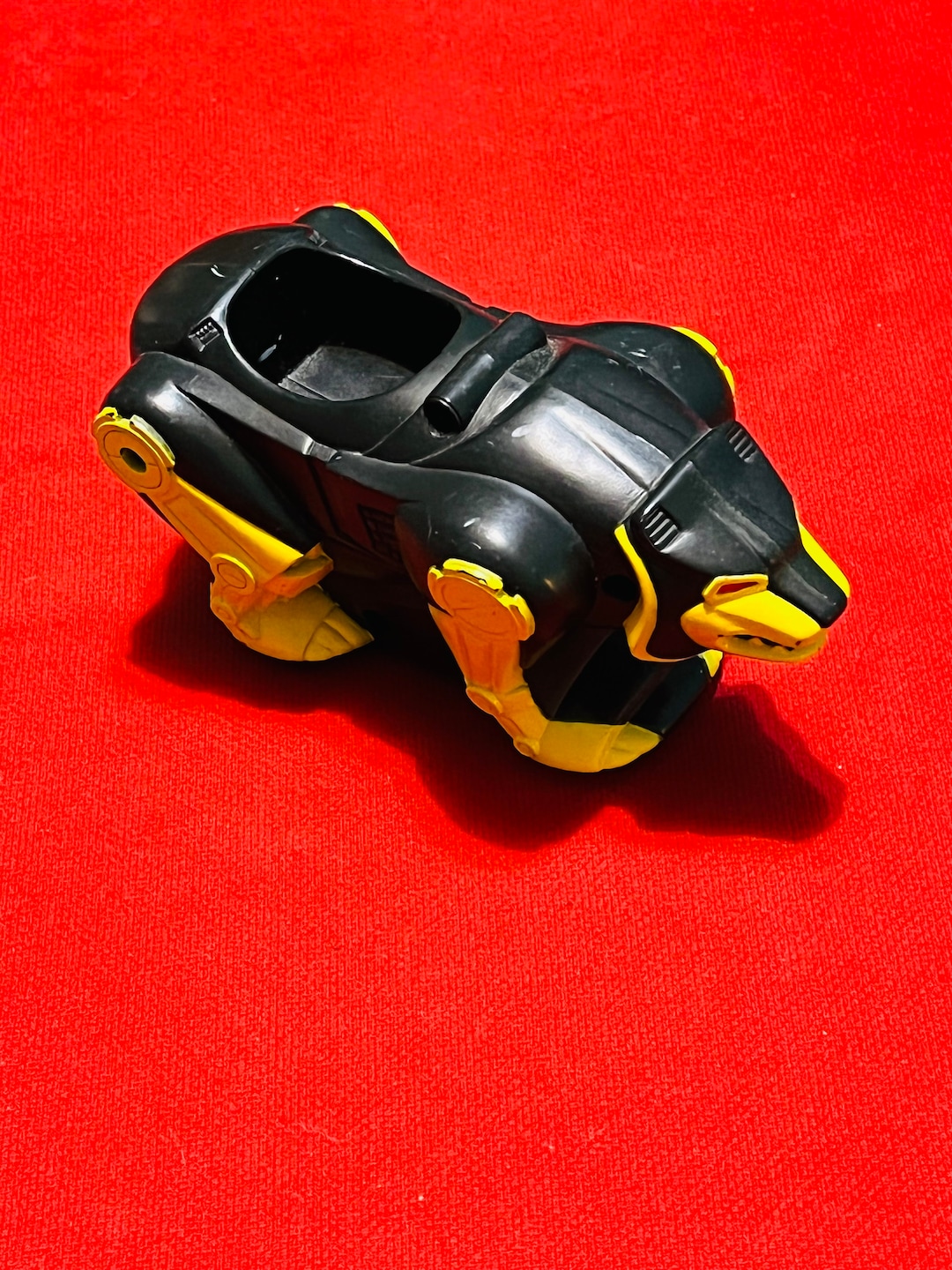 1995 Power Ranger,mini 5” Yellow Vehicle Mighty Morphin Power Rangers ...