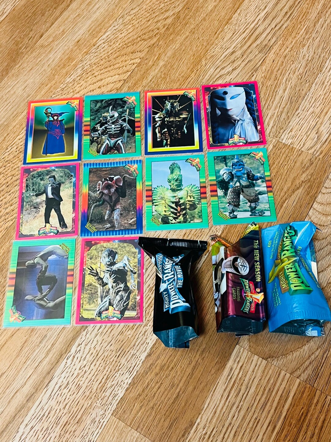 90s Power Rangers Card Lot! 10 Monster Trading Cards! Free Shipping ...