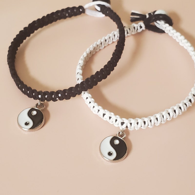 Yin Yang Bracelet Couples - Etsy