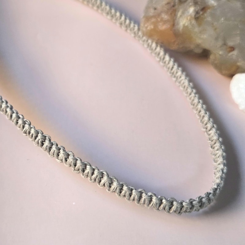 Hemp Necklace Macrame - Etsy