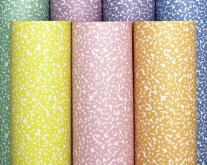 Pastel Composition Set Custom Faux Leather - Etsy