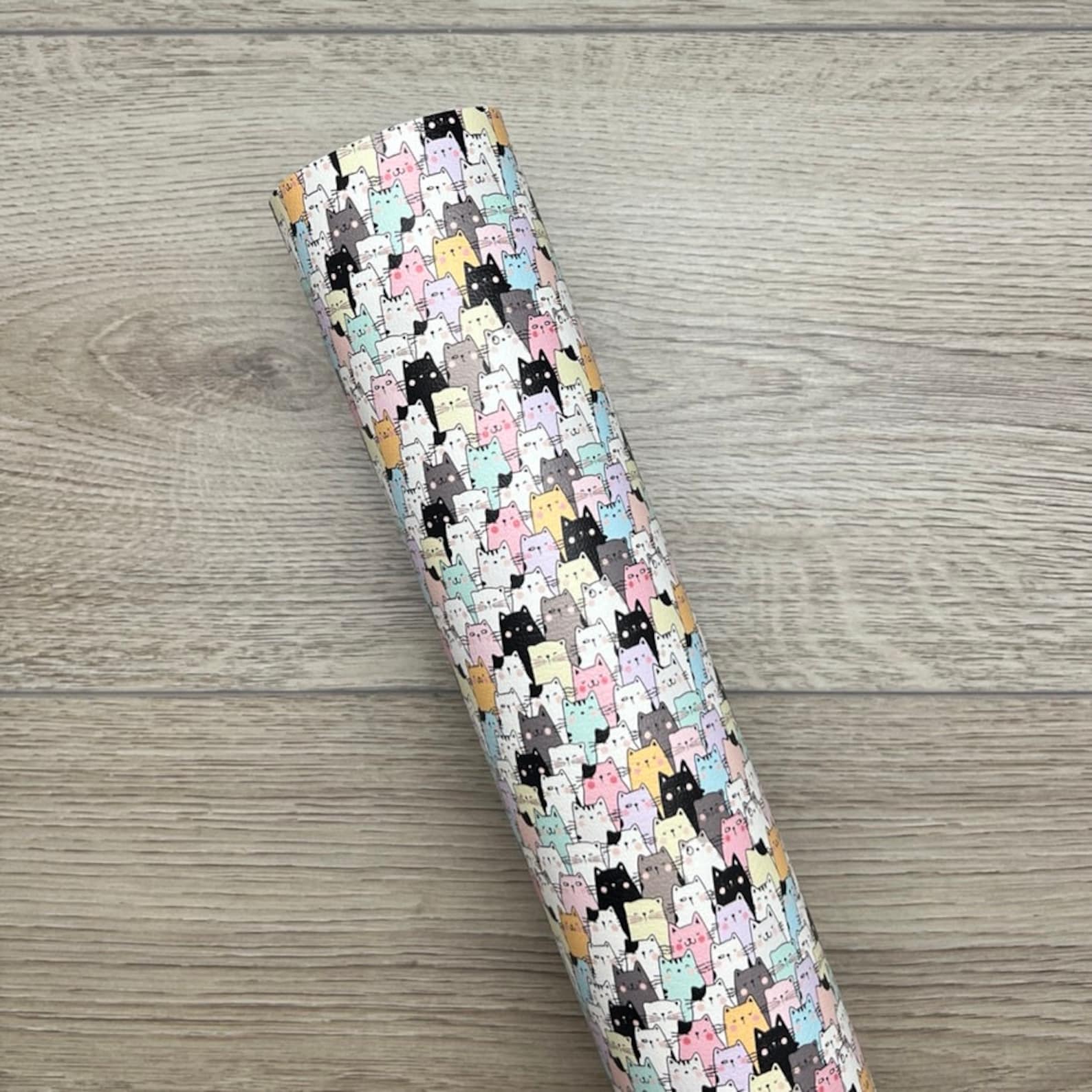 Layered Cats Custom Faux Leather - Etsy