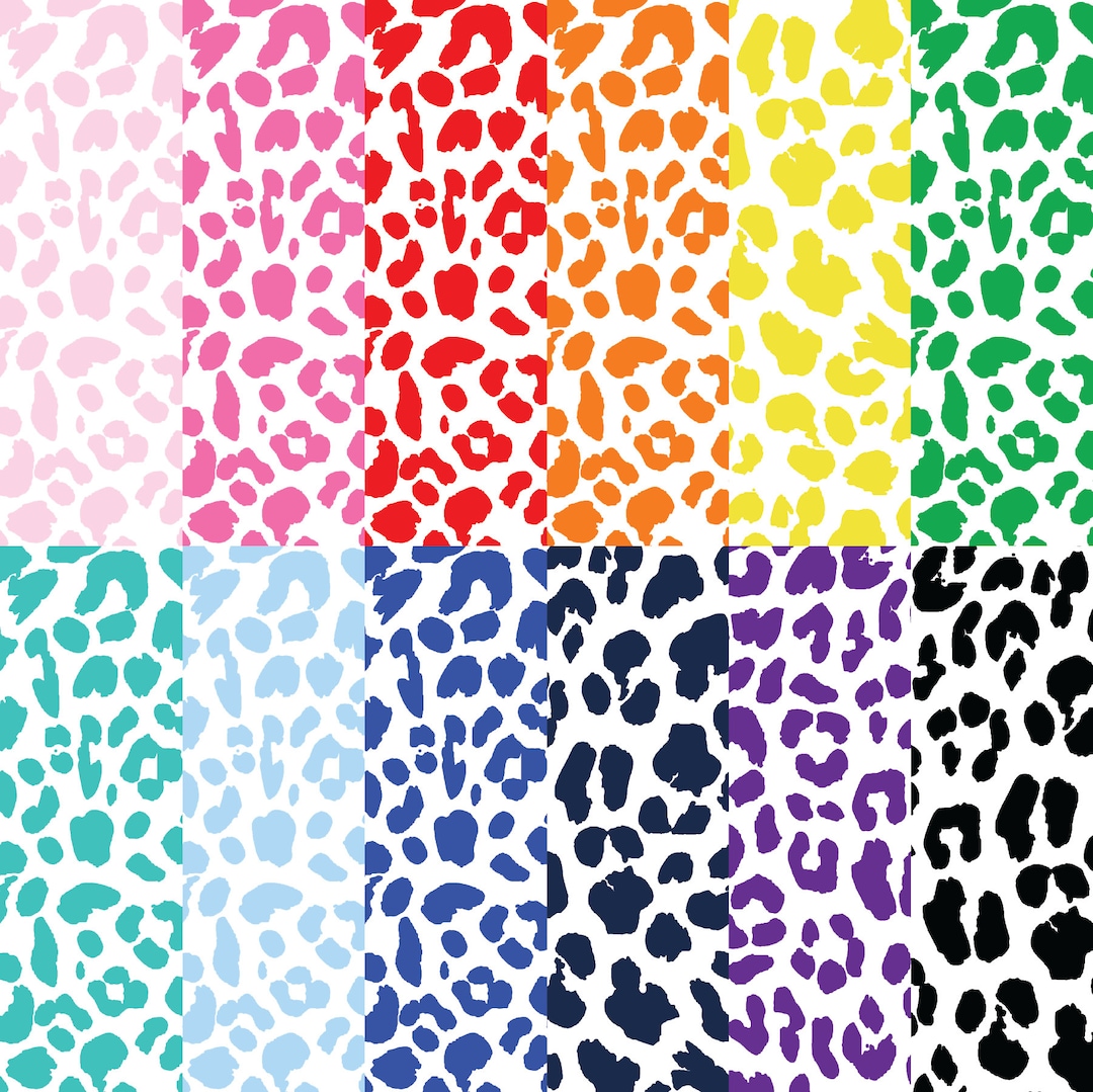 Basic Cheetah Sheet Custom Faux Leather - Etsy