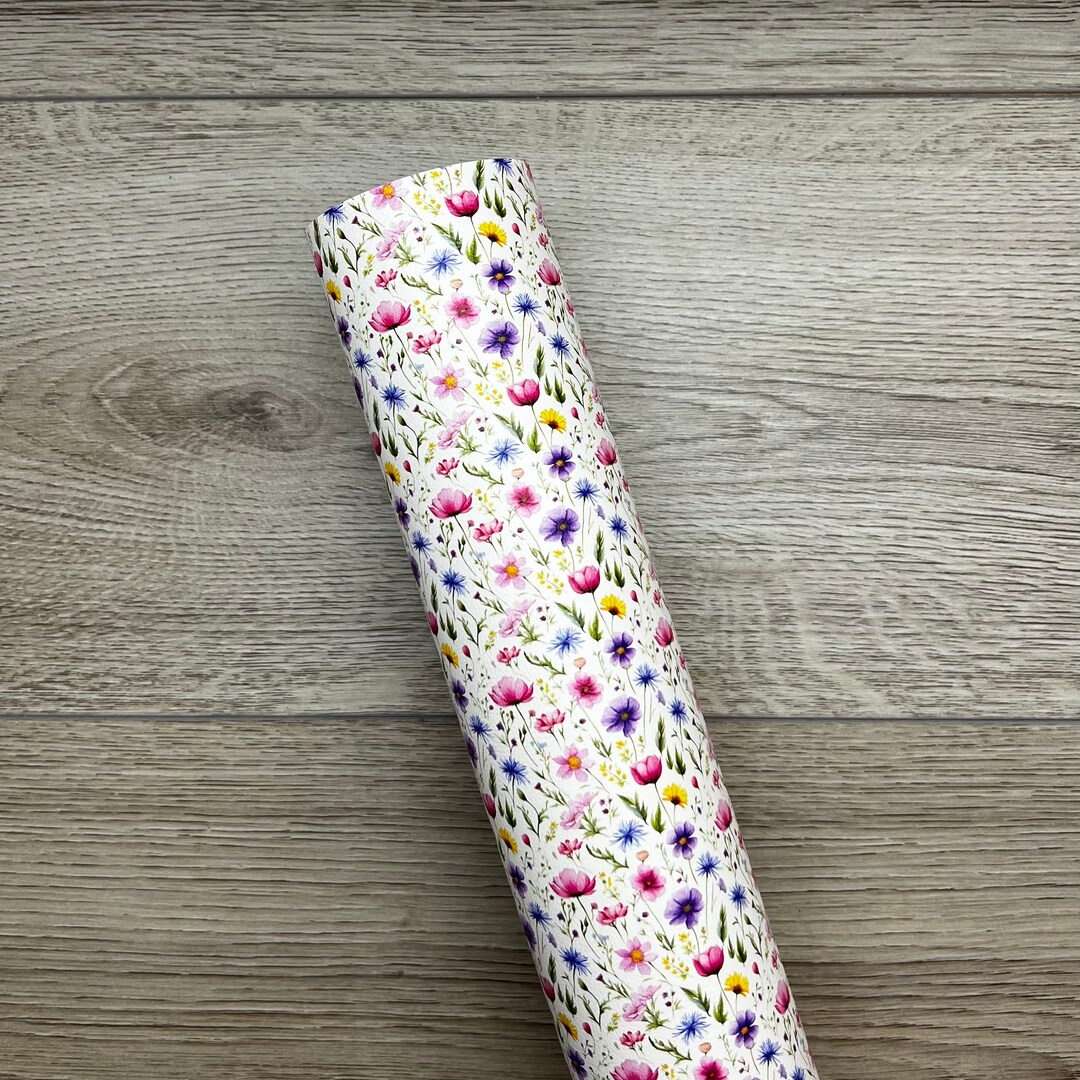 Hannah Wildflowers Custom Faux Leather - Etsy
