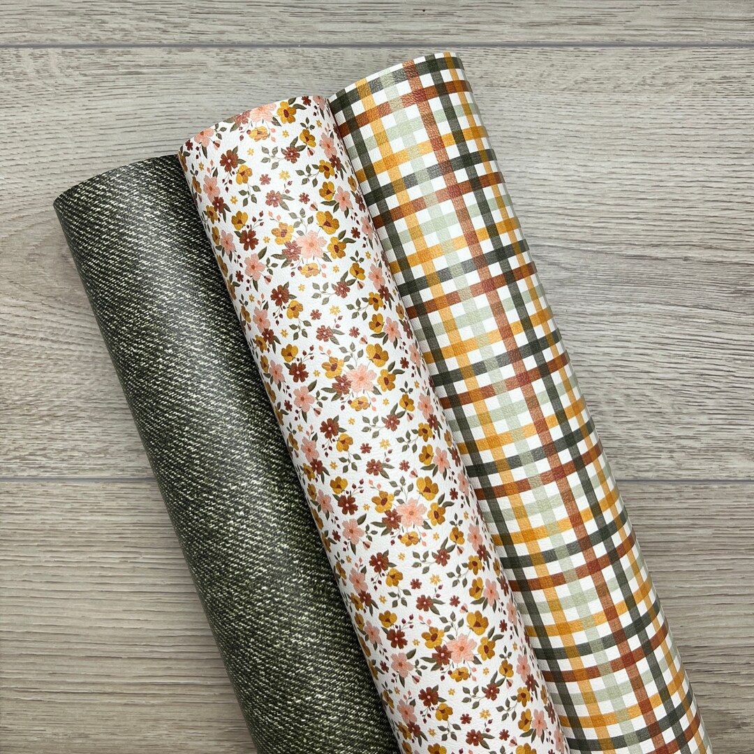 Dakota Floral Set Custom Faux Leather - Etsy