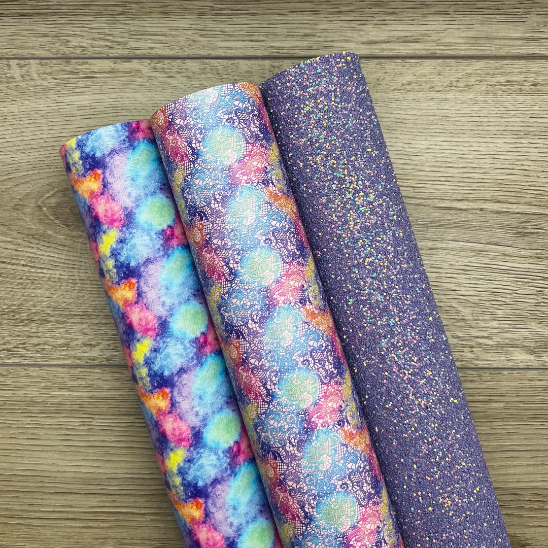 Rainbow Lace Set Custom Faux Leather - Etsy