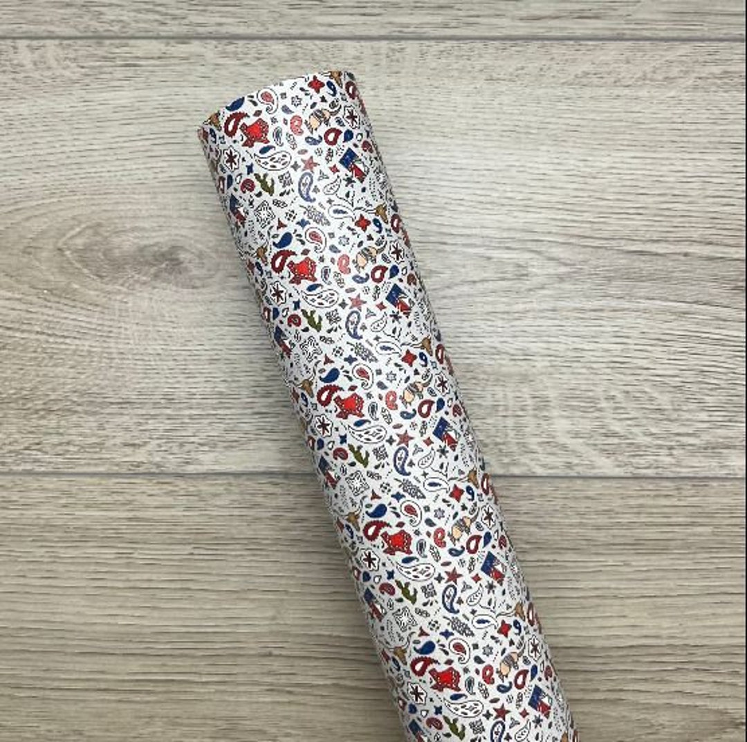 Texas Bandana Custom Faux Leather - Etsy