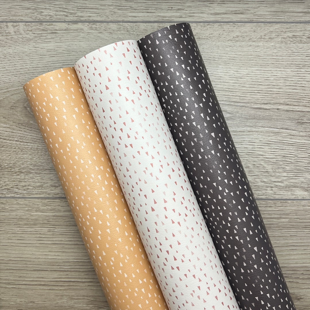 Vintage Triangles Set Custom Faux Leather - Etsy